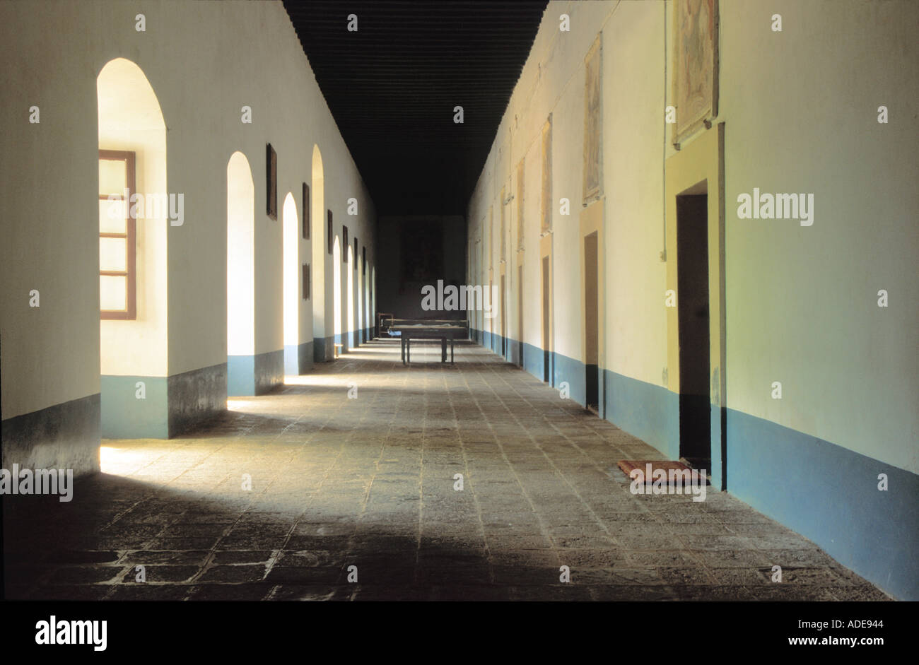 The hall of Rachol Seminary 16th century colonial architecture of ...