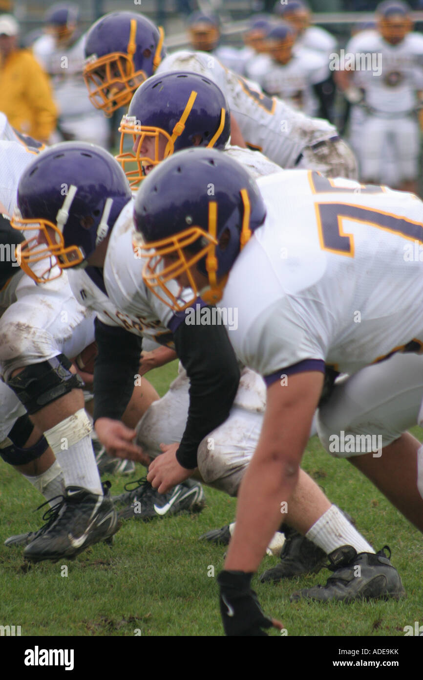 High school football Stock Photo - Alamy