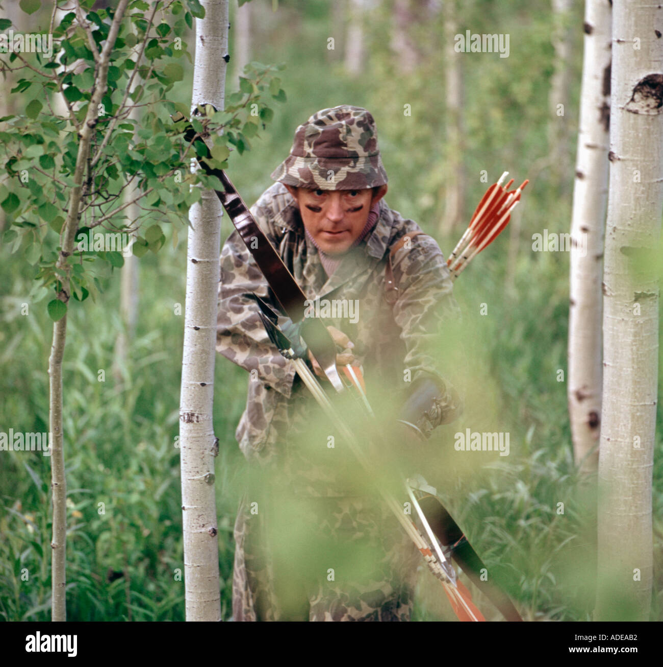 Camouflage hunter outfit hi-res stock photography and images - Alamy
