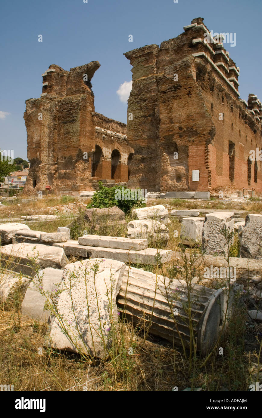 The Red Hall Temple of Serapis, or Temple of the Egyptian Gods, in ...