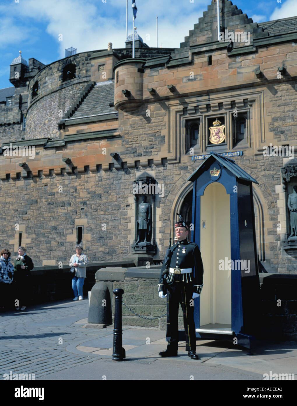 Guard At Edinburgh Castle EDINBURGH CASTLE, GUARD CEREMONIES, SCOTLAND