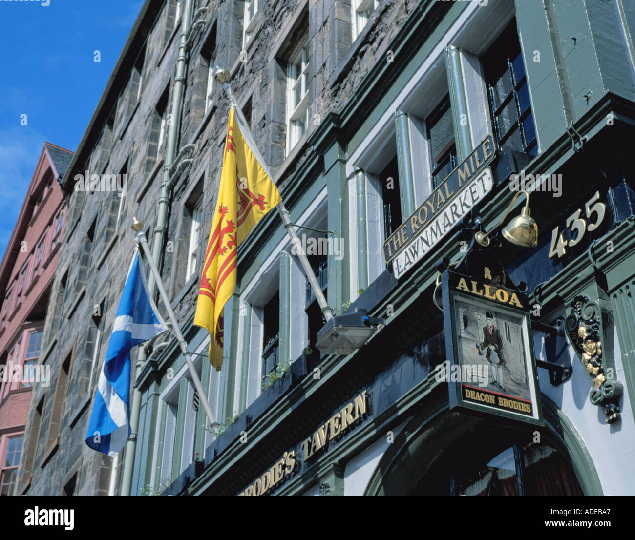 Scottish flags hi-res stock photography and images - Alamy