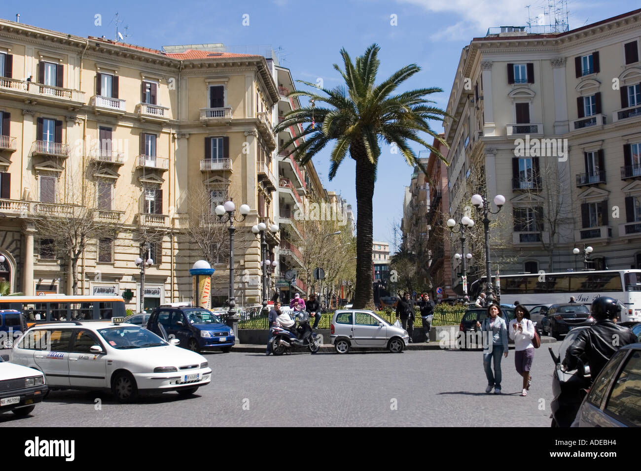 Piazza Vanvitelli Vomero Stock Photo - Alamy