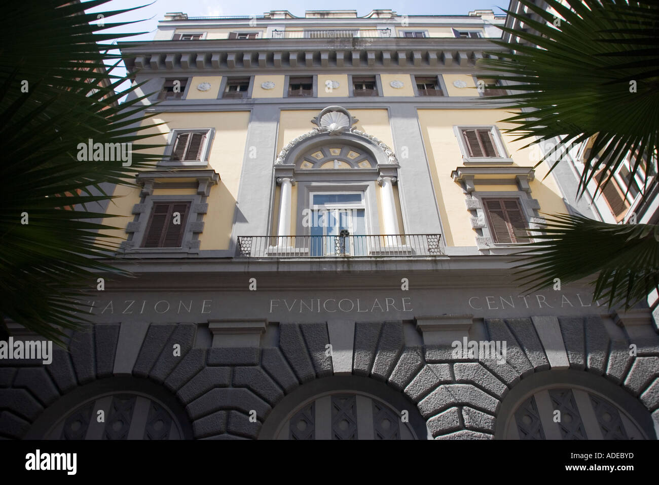 Central funicular naples hi-res stock photography and images - Alamy