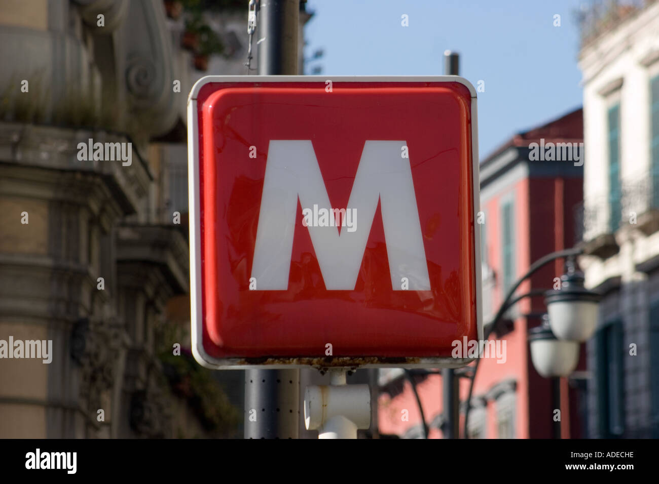 Naples metro sign hi-res stock photography and images - Alamy