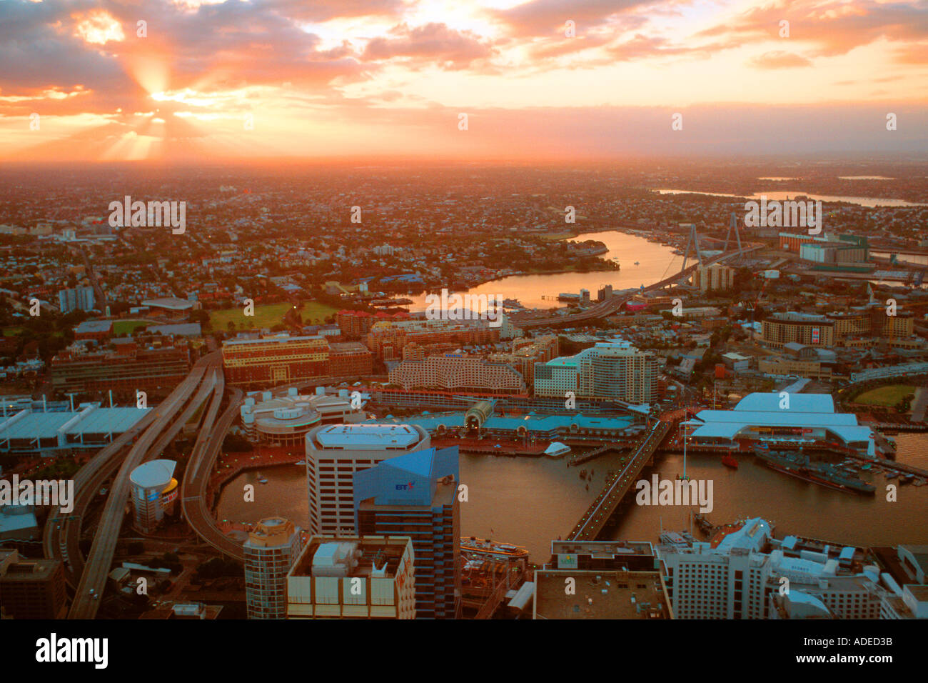 Aerial of sidney hi-res stock photography and images - Alamy