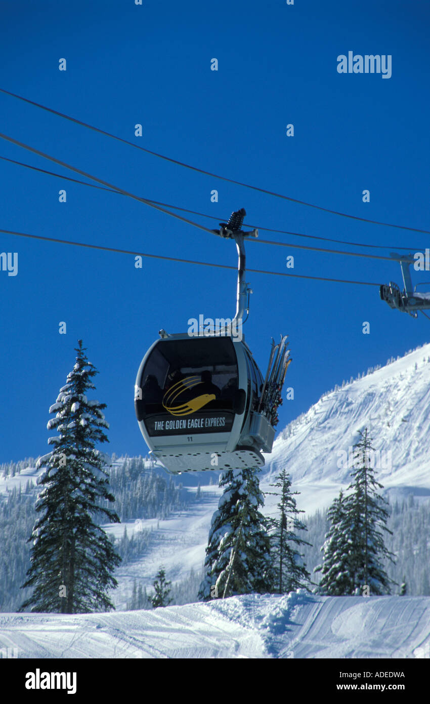 Kicking Horse BC Canada the Golden Eagle Express Stock Photo - Alamy