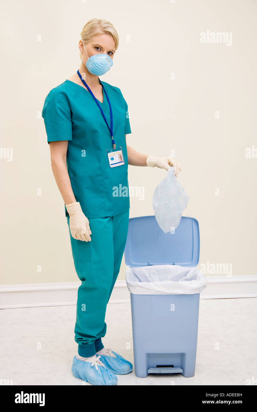 Hospital waste nurse hi-res stock photography and images - Alamy
