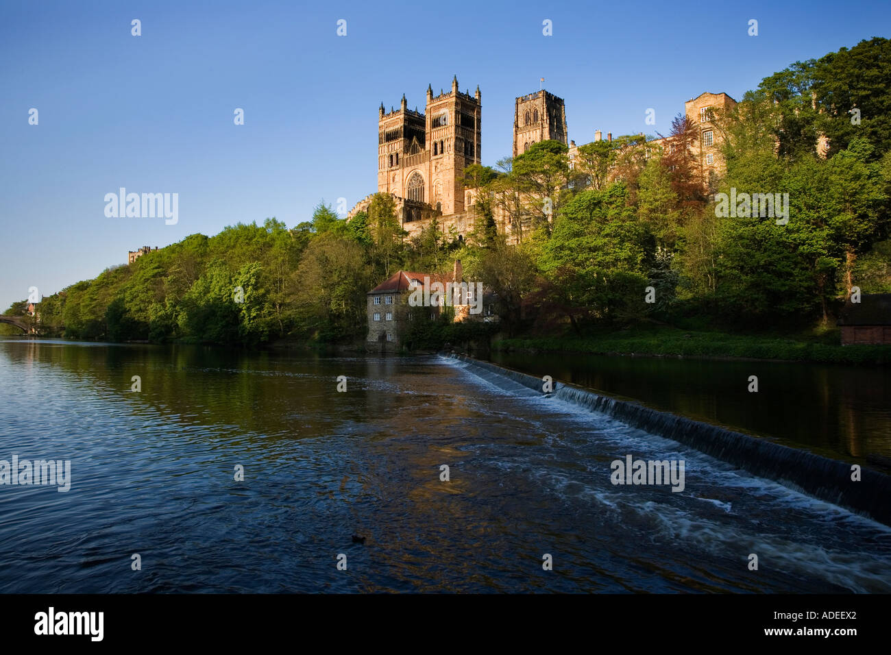 Durham Cathedral At Sunset Stock Photos & Durham Cathedral At Sunset ...