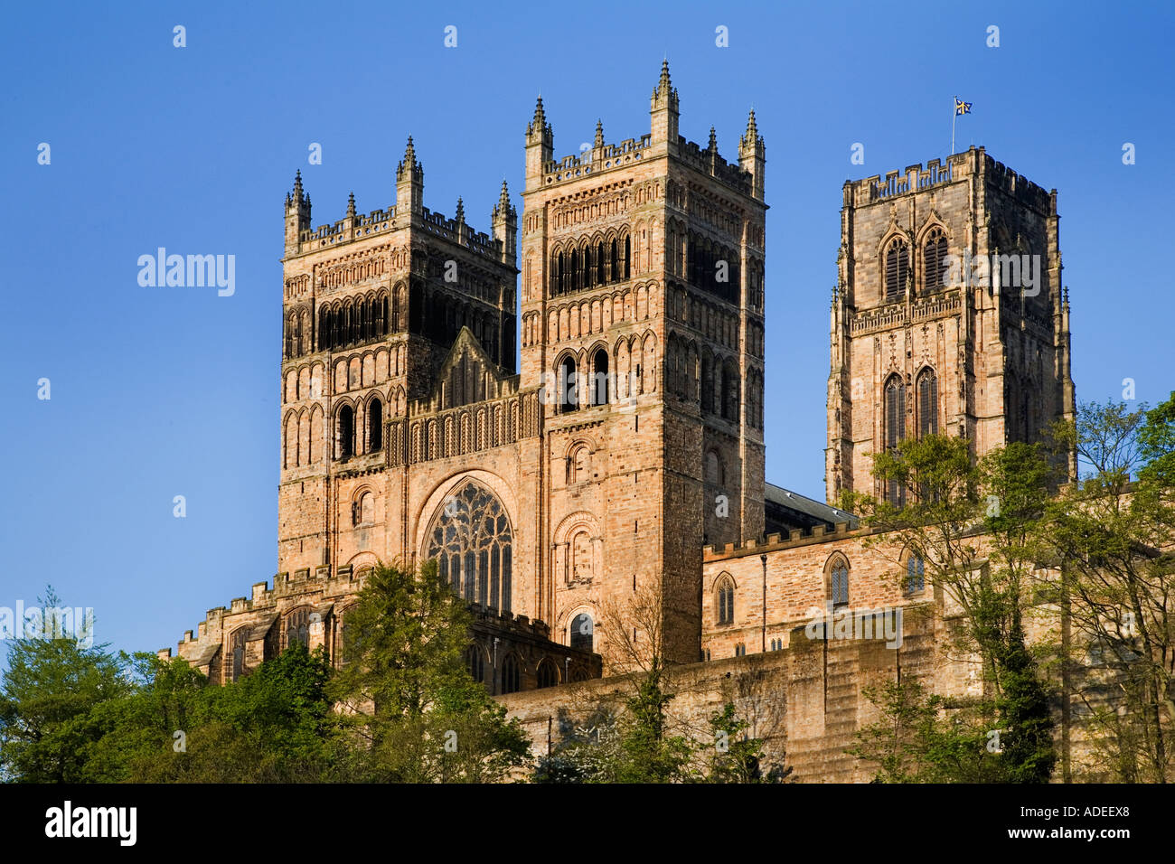 Durham cathedral at sunset hi-res stock photography and images - Alamy