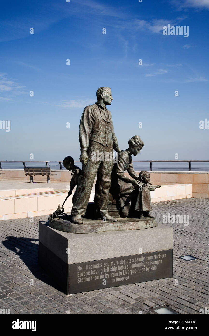 Neil Hadlock sculpture on the redeveloped dockside in Hull Yorkshire ...