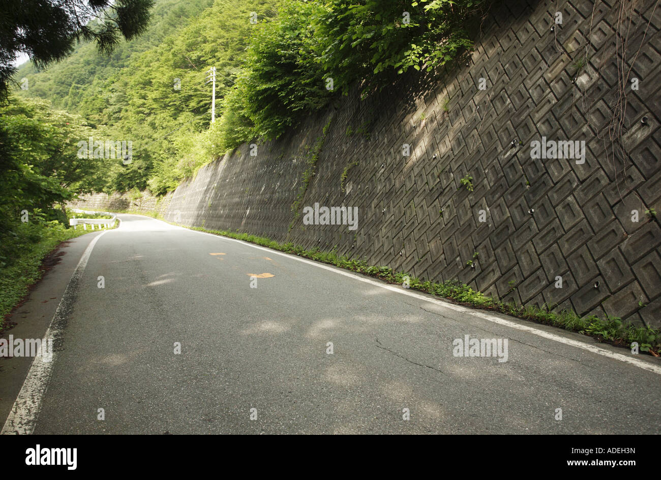 Back road in Japan Stock Photo - Alamy