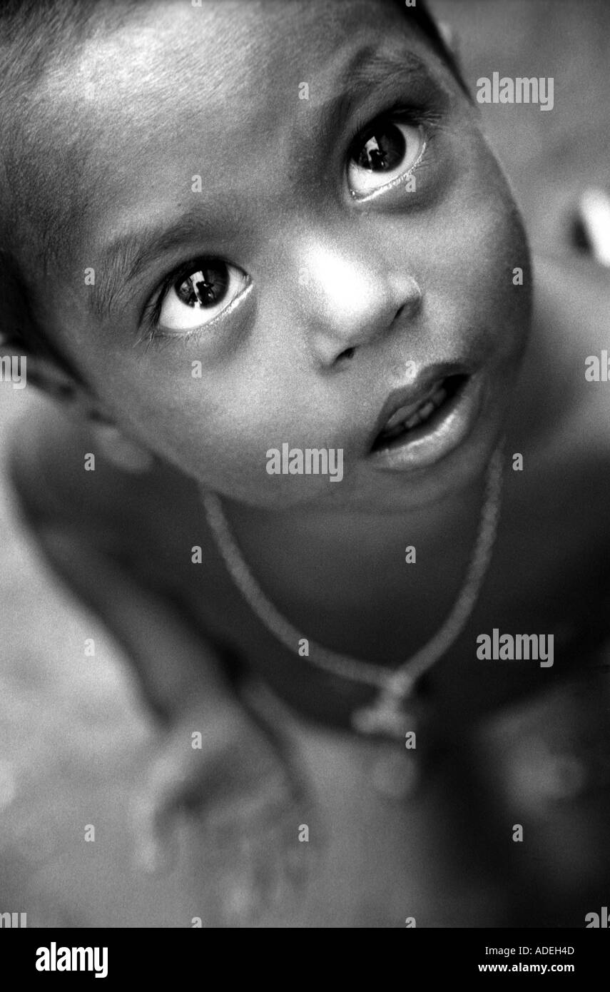 Hungry children Black and White Stock Photos & Images - Alamy