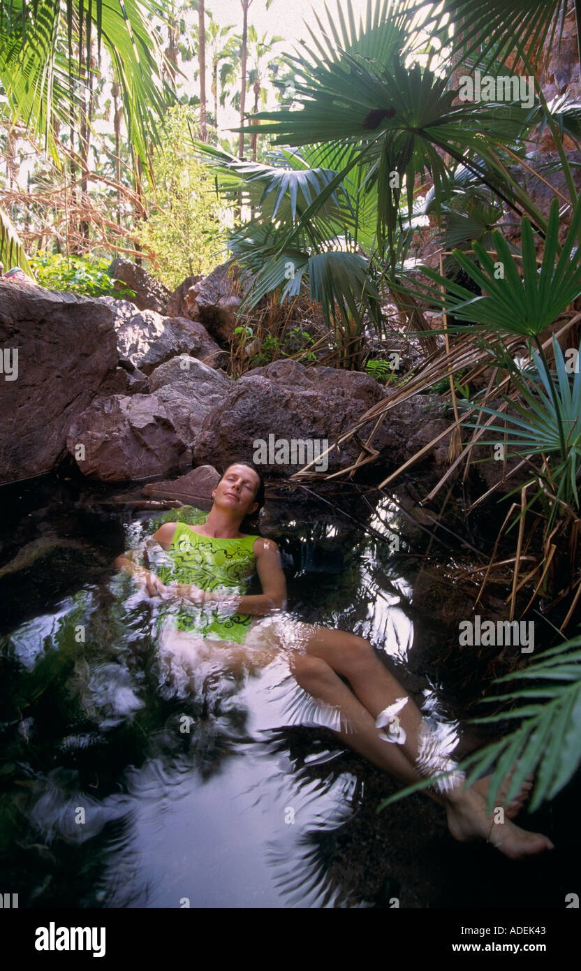 Zebidee thermal springs El Questro Station E Kimberley Western ...