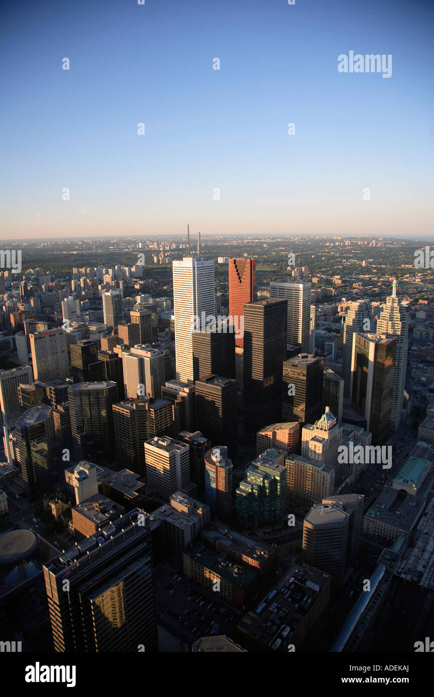 Toronto canada aerial view skyline hi-res stock photography and images ...