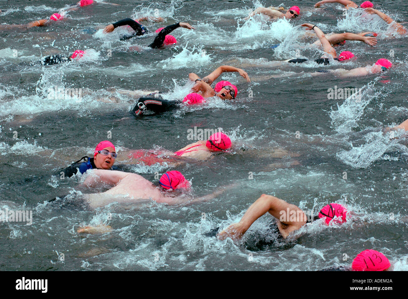 Hudson river new york swimming hi-res stock photography and images - Alamy