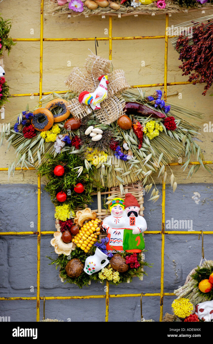 Ukrainian souvenir arts and crafts Stock Photo - Alamy
