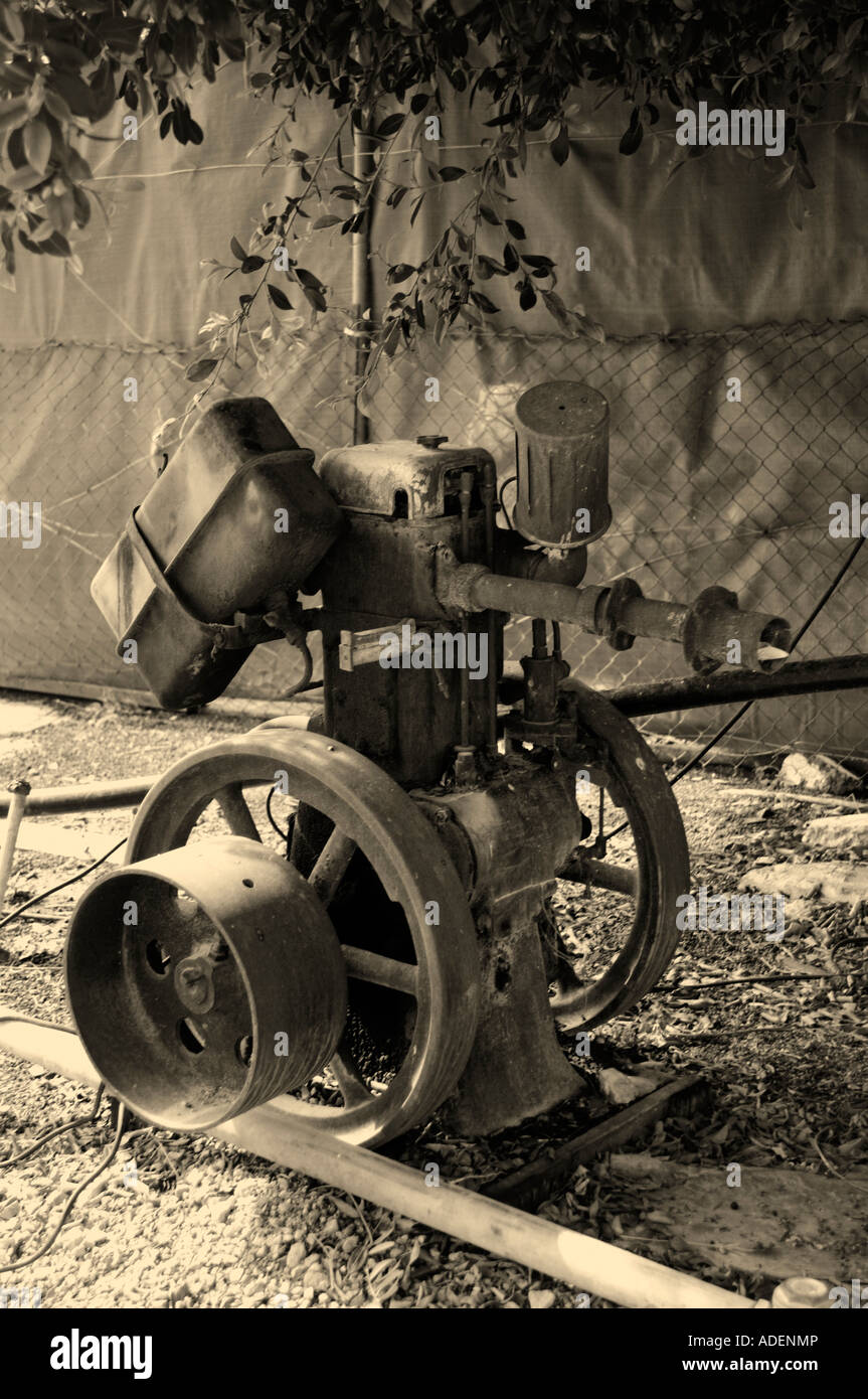 Old rusty water pump Stock Photo - Alamy