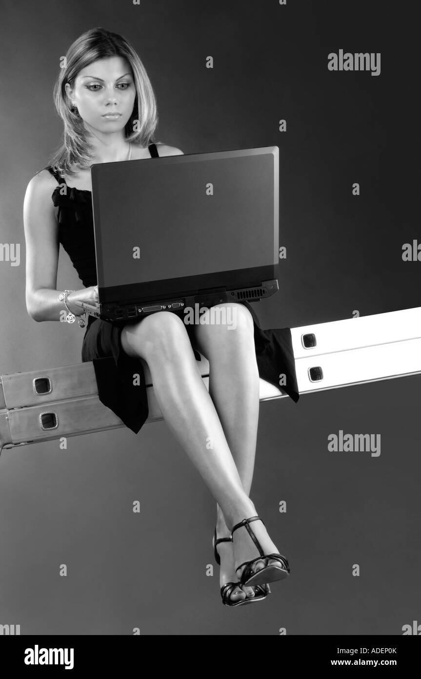 Laptop beam Black and White Stock Photos & Images - Alamy