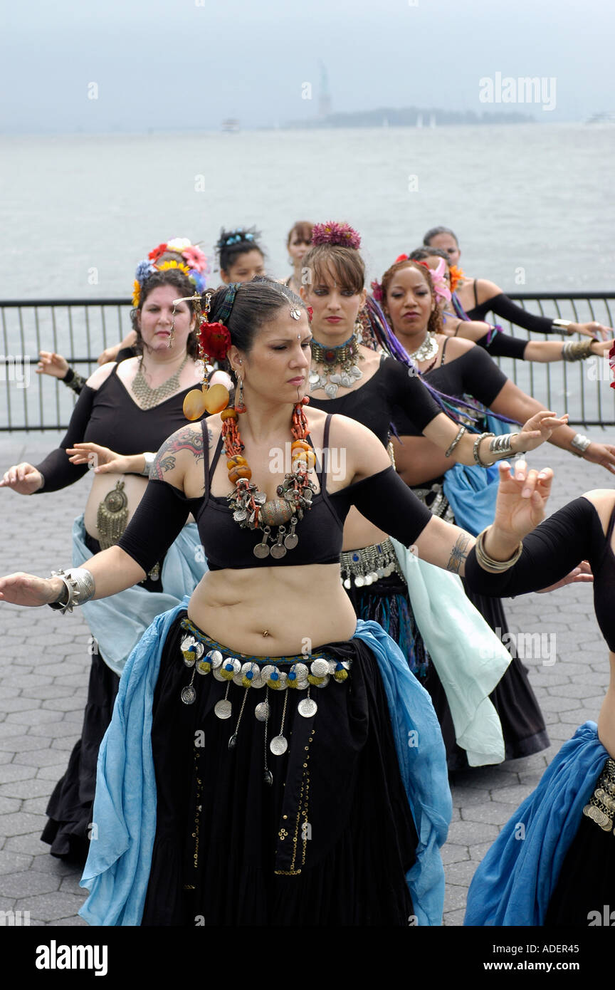 Dancers from the Public Urban Ritual Experiment Pure perform in ...