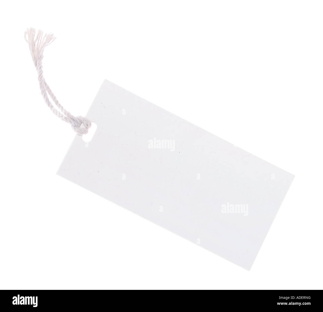 White tag for text messages on white background Stock Photo - Alamy