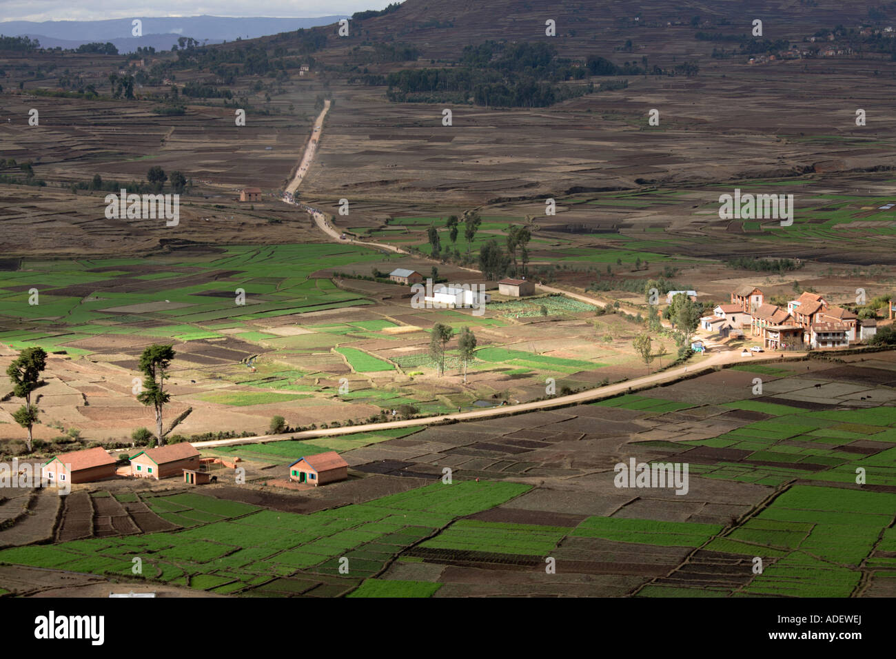 Remote village near Antsirabe, Madagascar Stock Photo - Alamy
