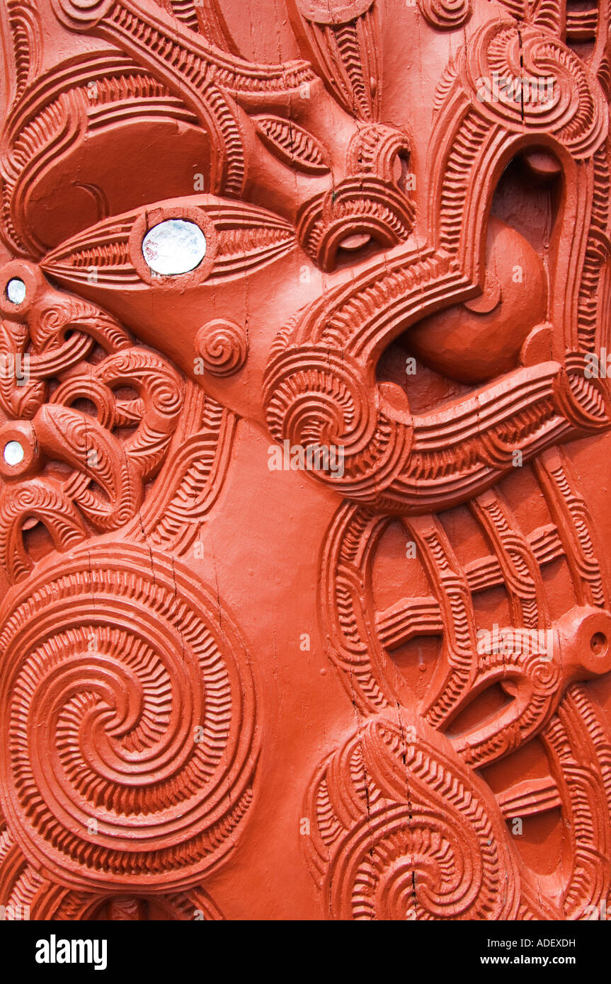 New Zealand North Island Taupo Volcanic Zone Rotorua Te Puia Maori ...