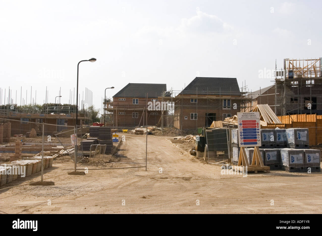 Housing estate construction hi-res stock photography and images - Alamy