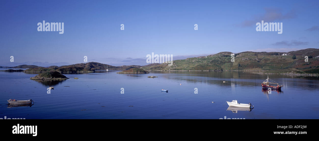 Badcall Bay at Edrachillies Scourie Sutherland Stock Photo - Alamy