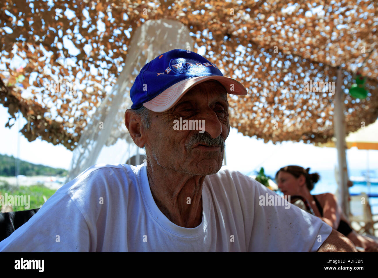Portrait old greek man moustache hi-res stock photography and images ...