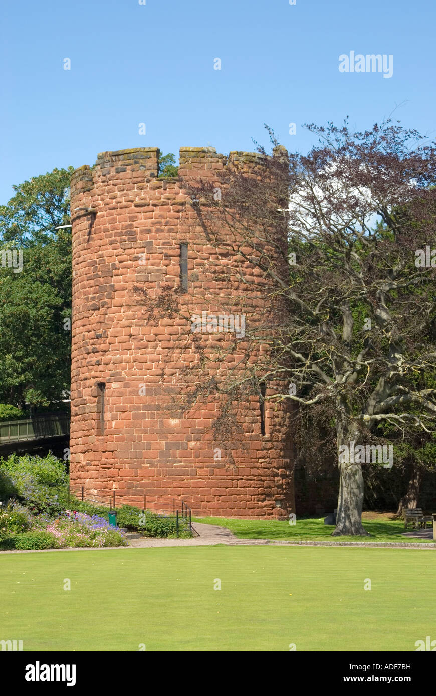 Water Tower in Water Tower Park in the historic city of Chester the ...