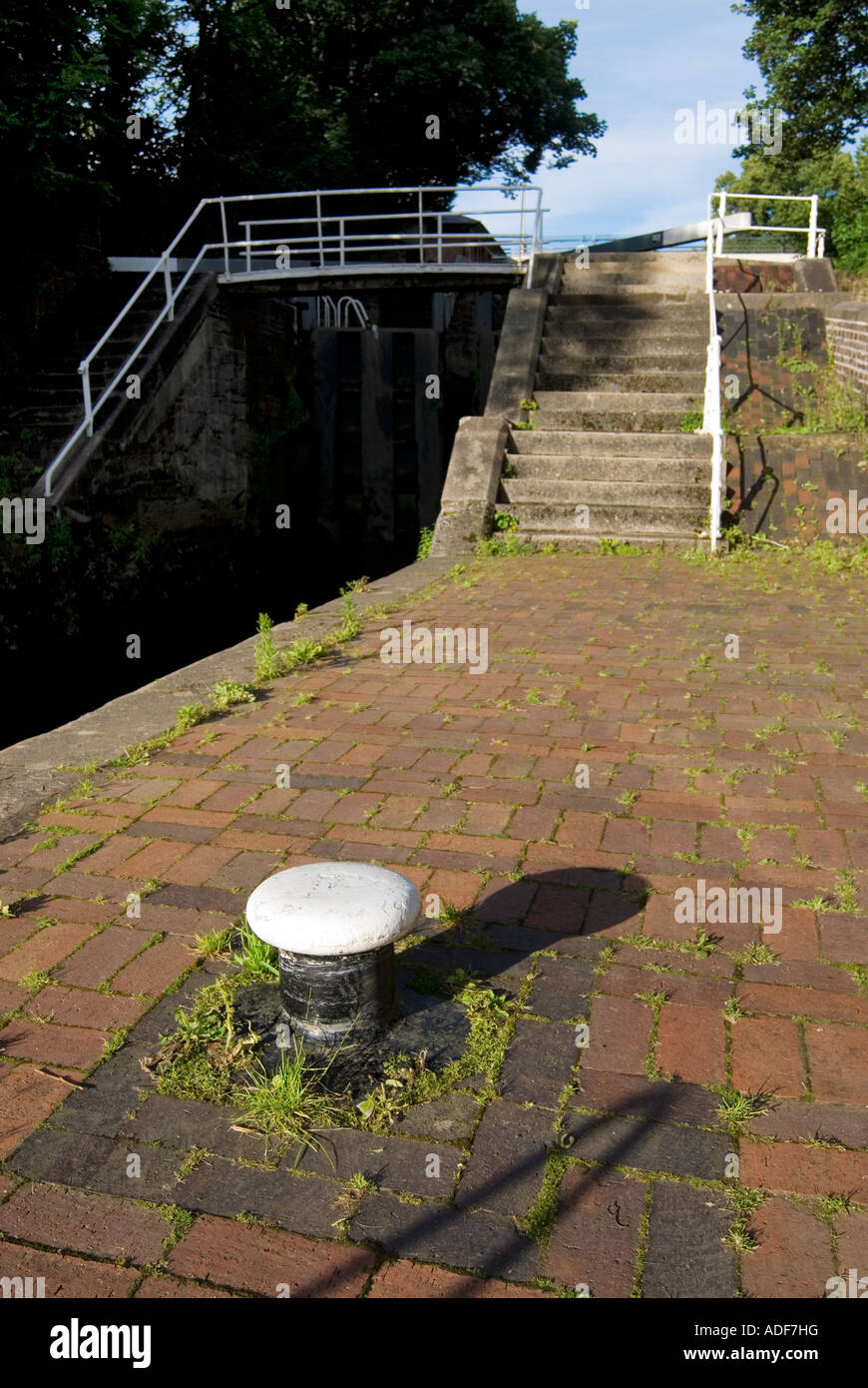 Northgate staircase locks on the Shropshire Union Canal in the historic ...