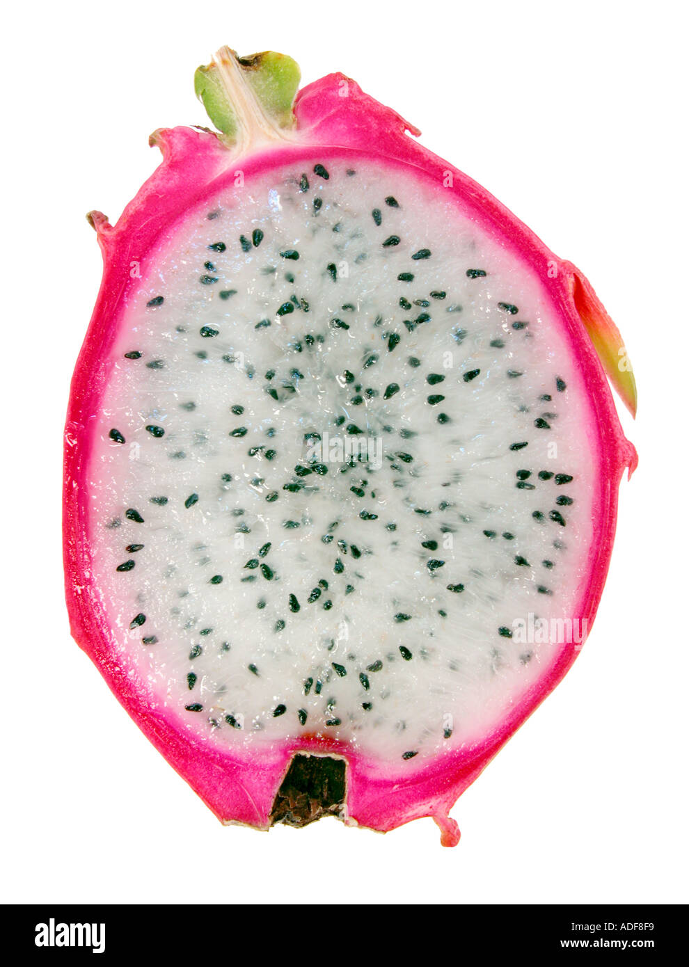 the pitahaya fruit cut half strawberry pear Colombia Stock Photo - Alamy