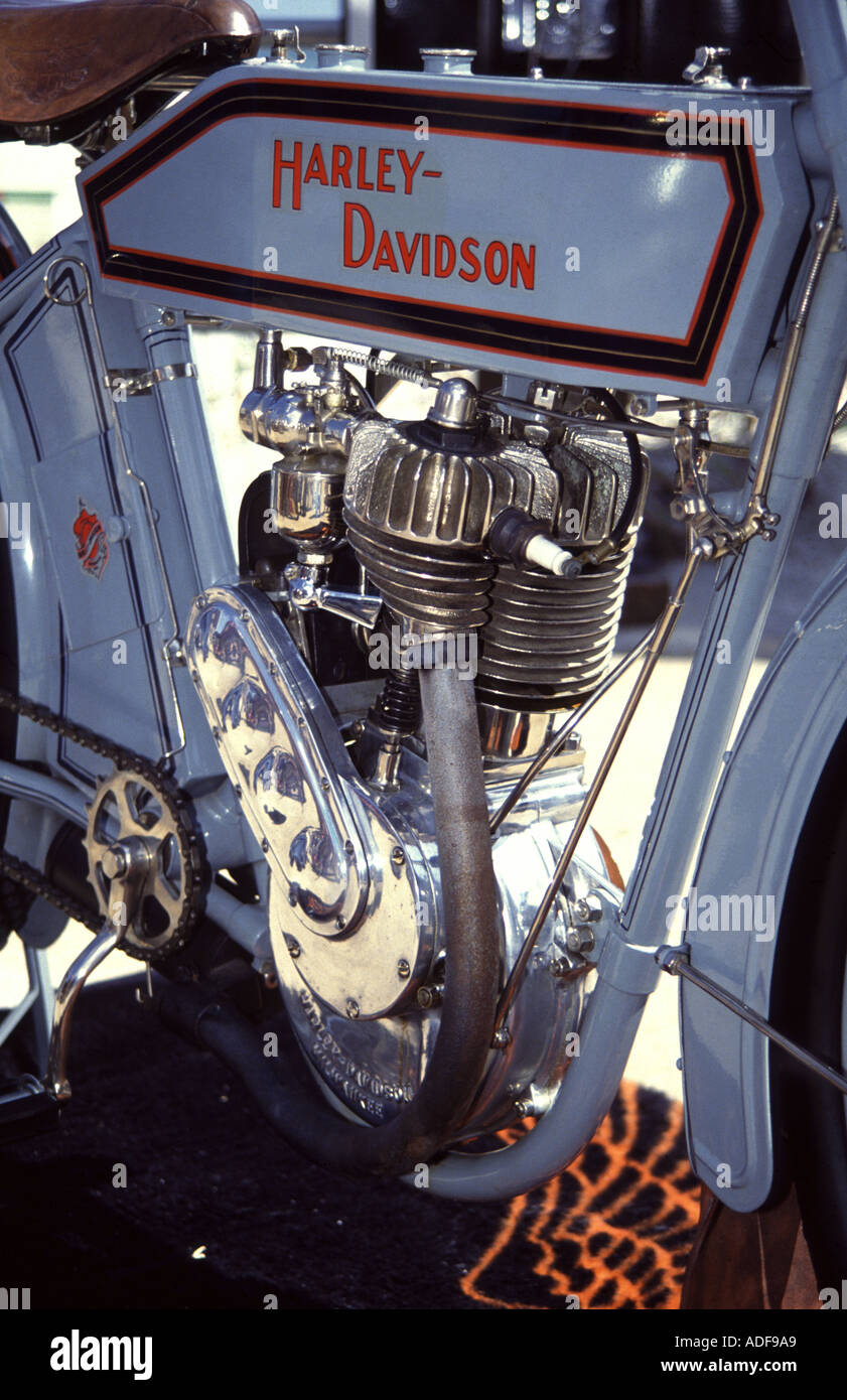 1912 harley davidson motorcycle hi-res stock photography and images - Alamy