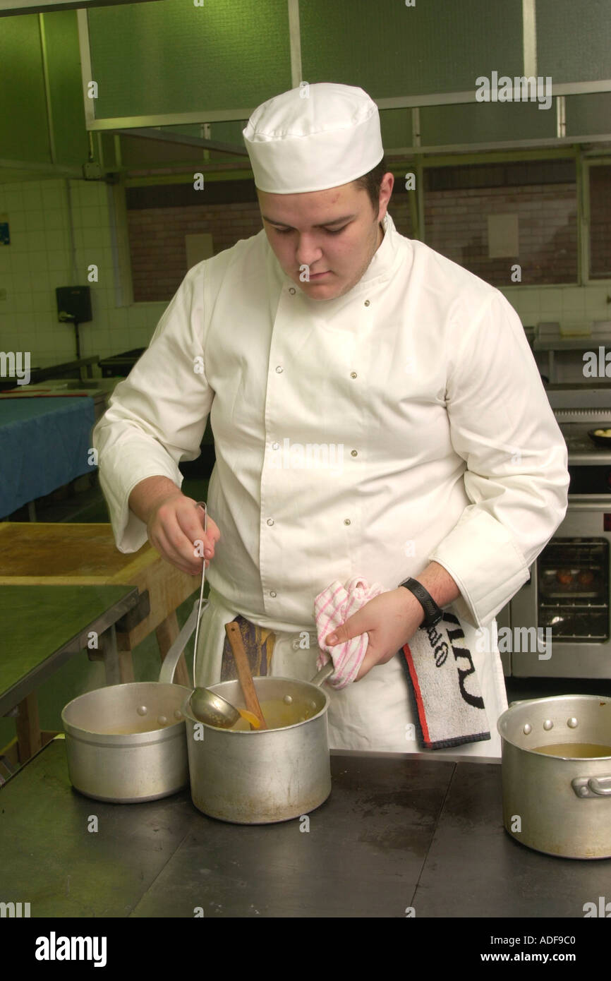 Cook student hi-res stock photography and images - Alamy