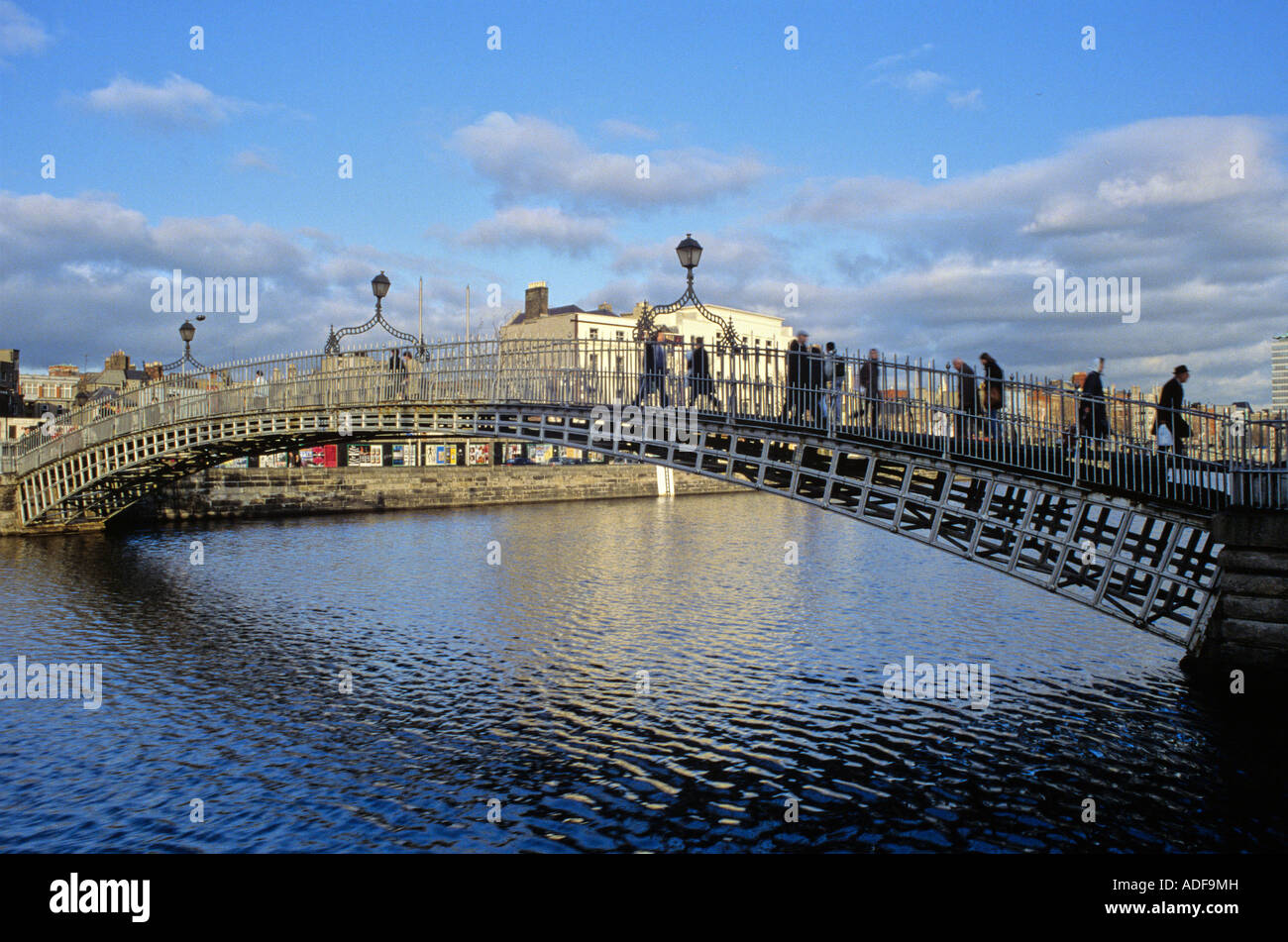 Ha Penny Bridge in Dublin Ireland Stock Photo - Alamy