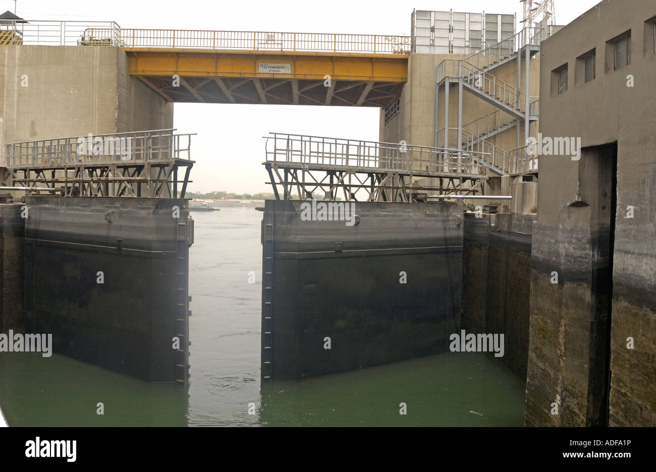 Esna Lock, River Nile, Egypt Stock Photo - Alamy