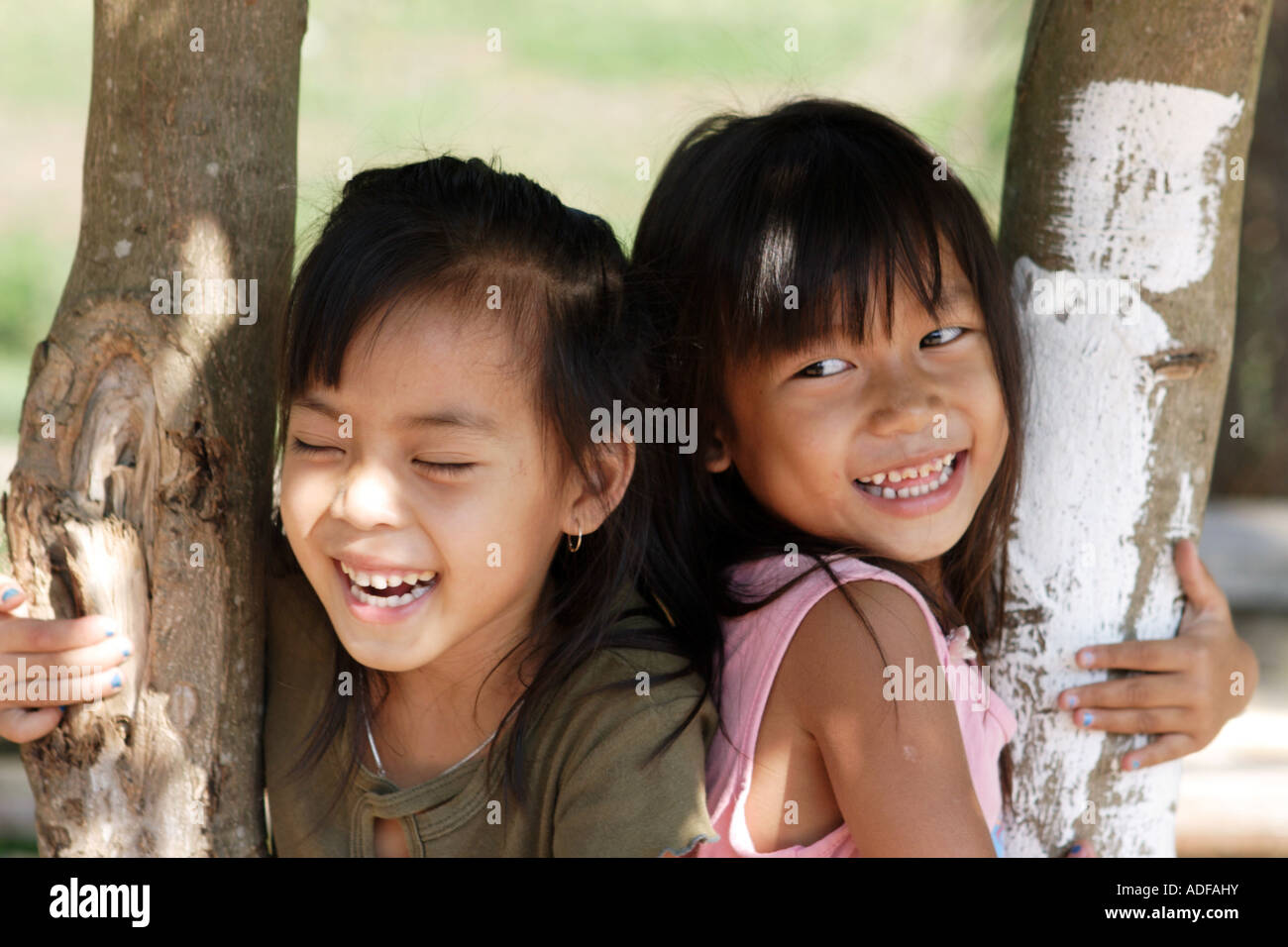Lao smiling girl hi-res stock photography and images - Alamy