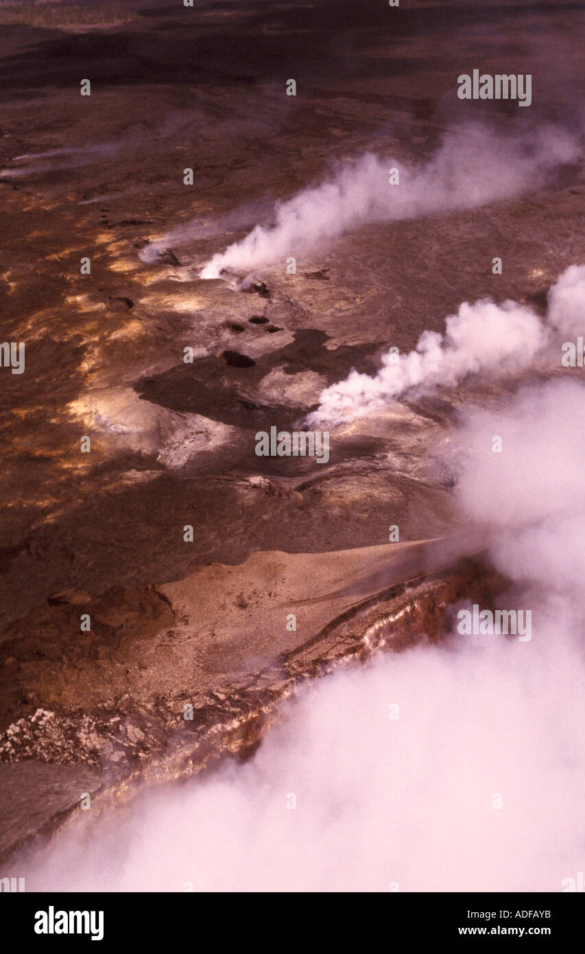Kilauea Caldera volcano Volcanoes national park Big Island Hawaii ...