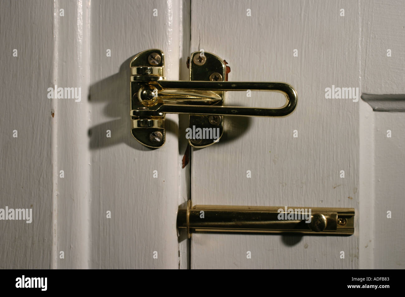 Dead bolt lock hi-res stock photography and images - Alamy