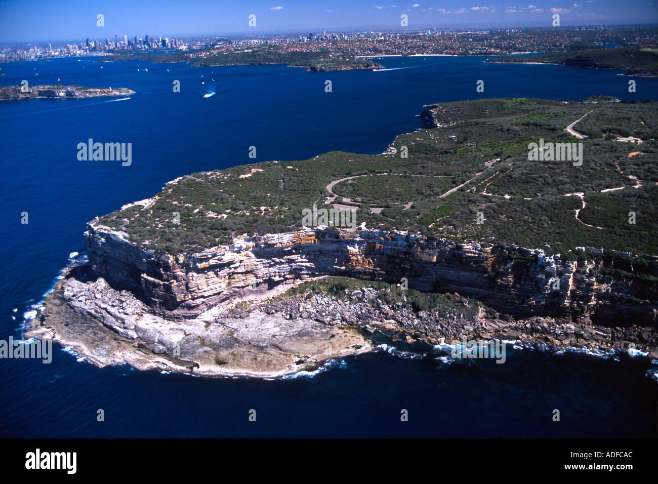 North Head Sydney Harbour Sydney Australia aerial Stock Photo - Alamy