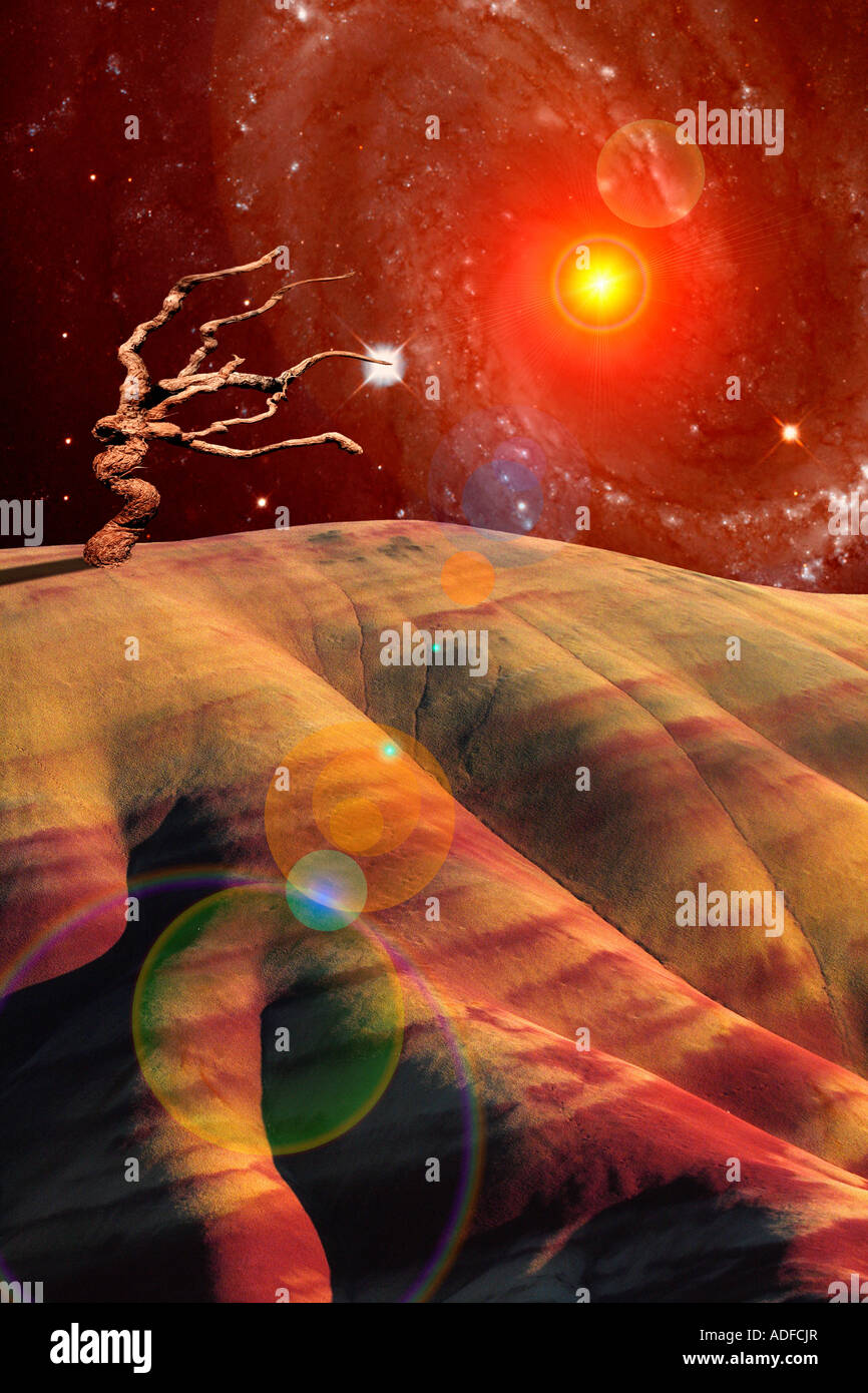 The view from another planet Stock Photo - Alamy