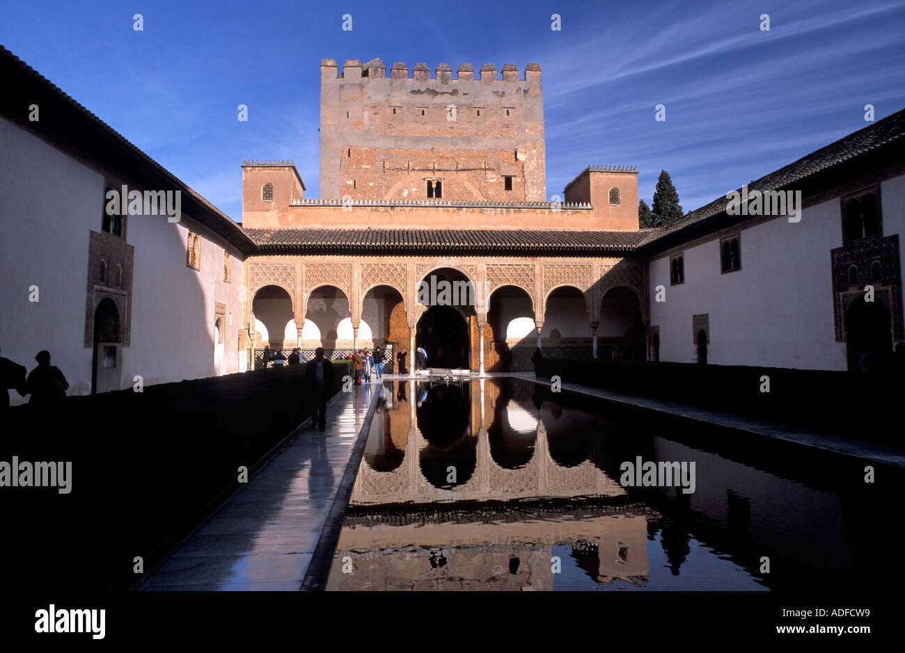 Alhambra Granada Autonomous region of Andalusia Spain Europe Stock ...