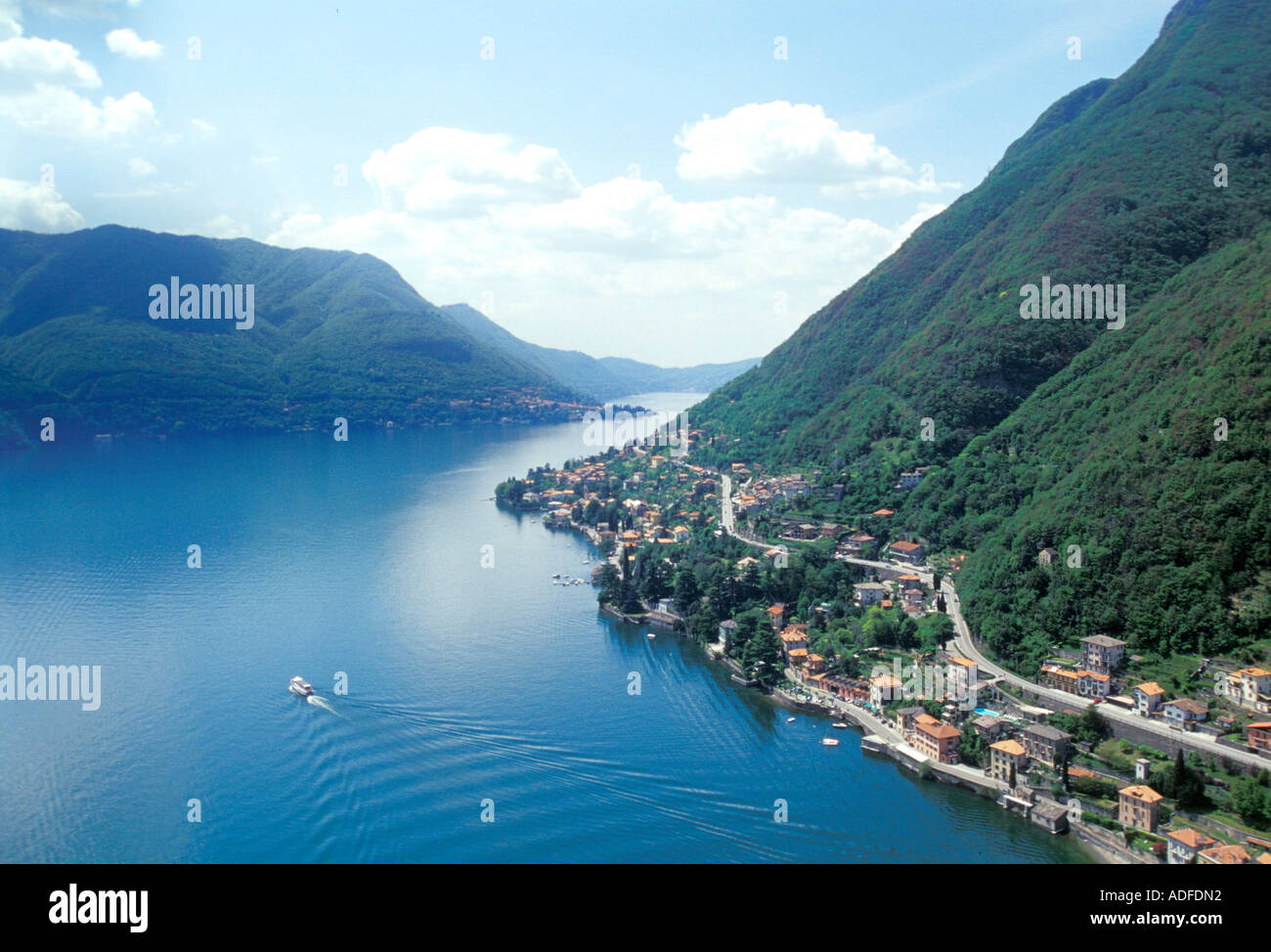 Landscape Laglio Como lake Lombardy Italy Stock Photo - Alamy