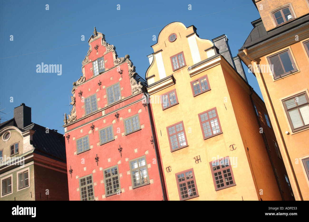 Old swedish buildings hi-res stock photography and images - Alamy