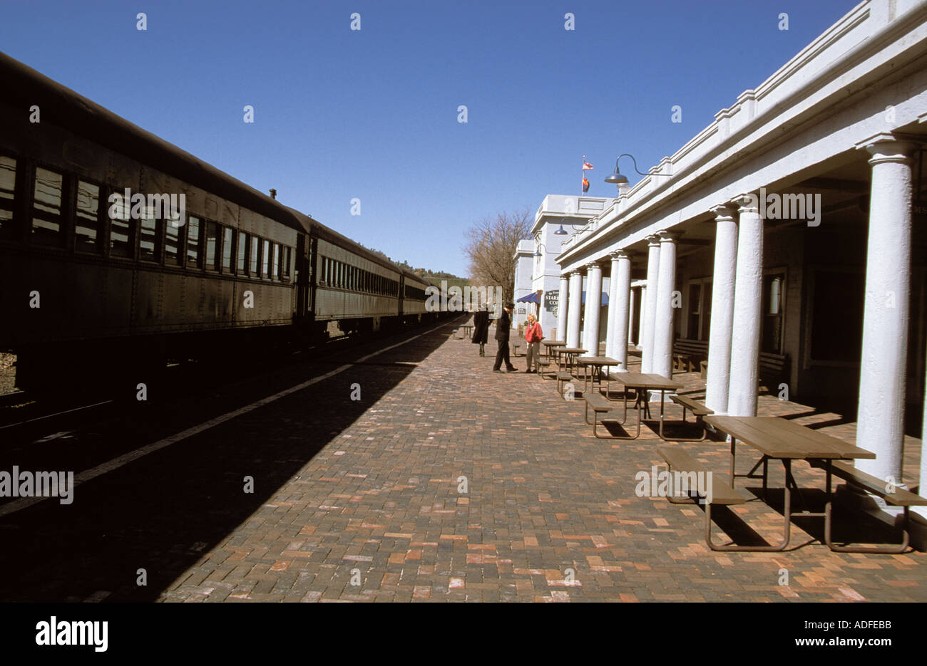 Grand canyon train depot hi-res stock photography and images - Alamy