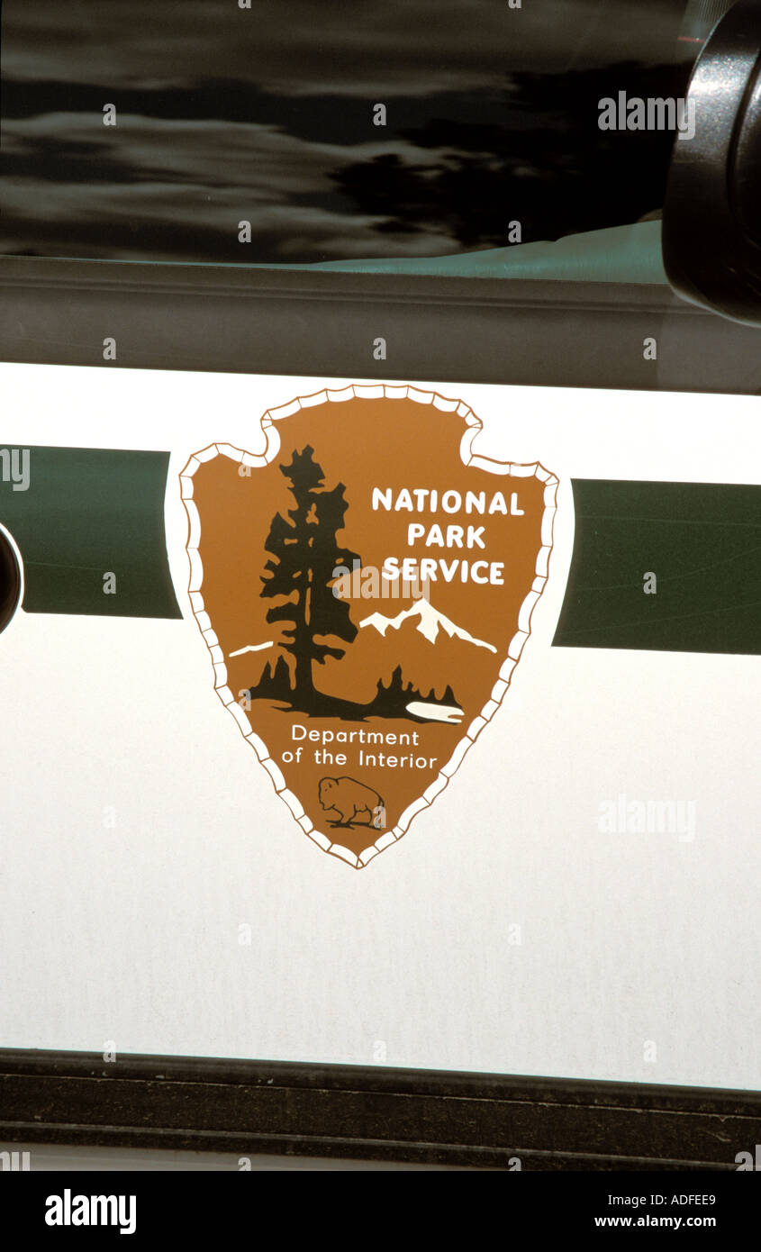 Grand Canyon Arizona USA Park Rangers Vehicle Stock Photo - Alamy