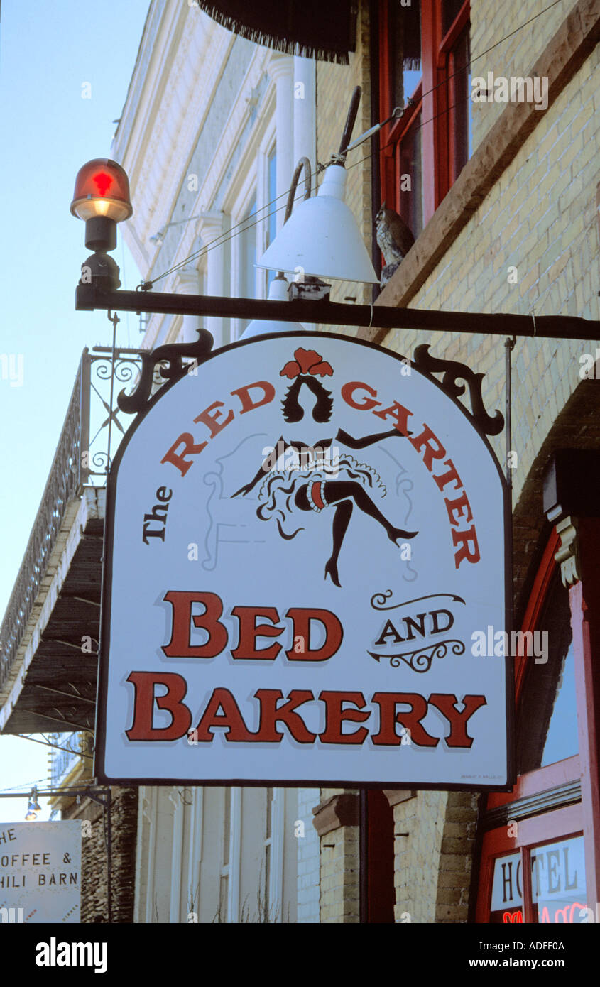 Williams Arizona USA Red Garter Bed Bakery former brothel Red Light ...