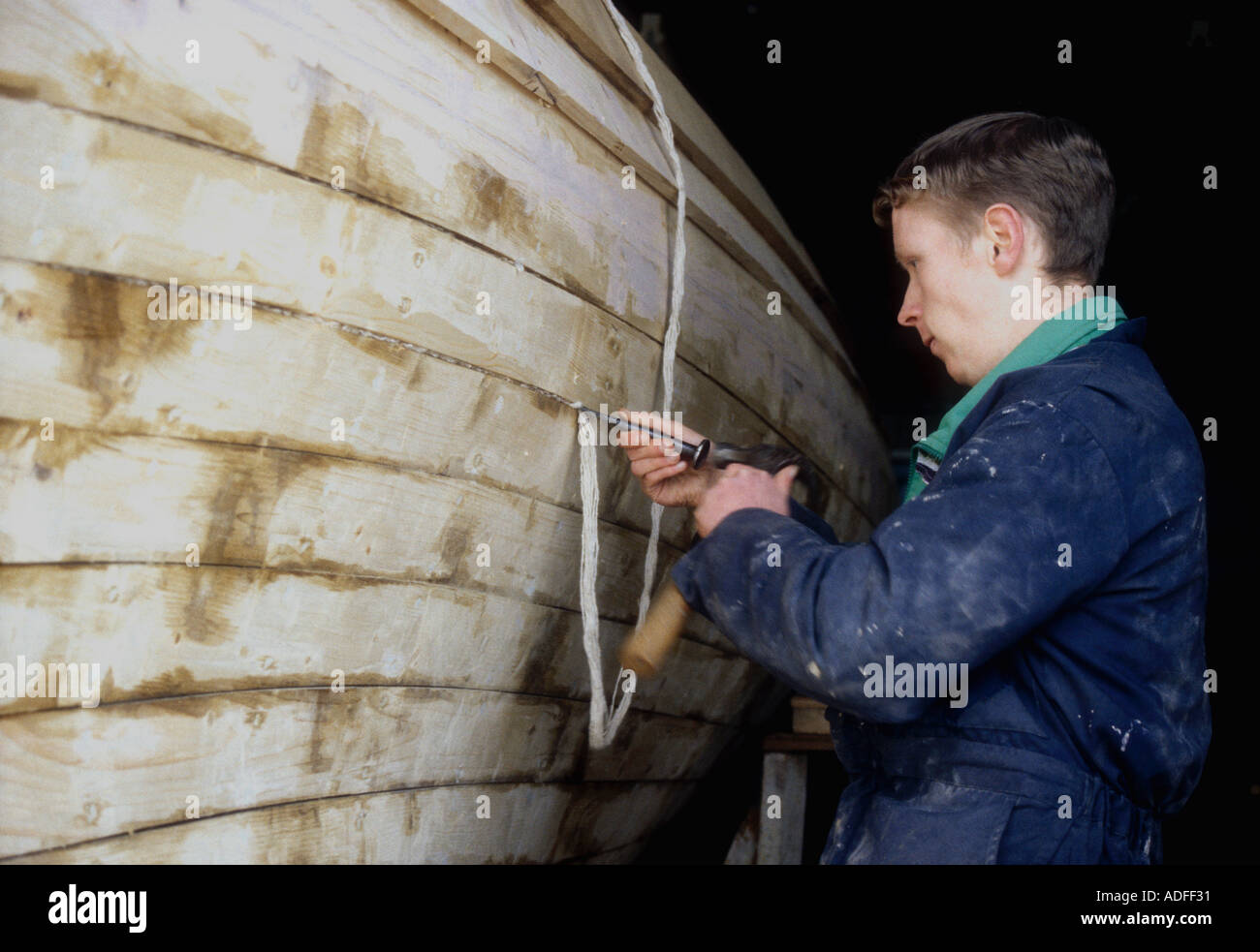 Carvel planking hi-res stock photography and images - Alamy