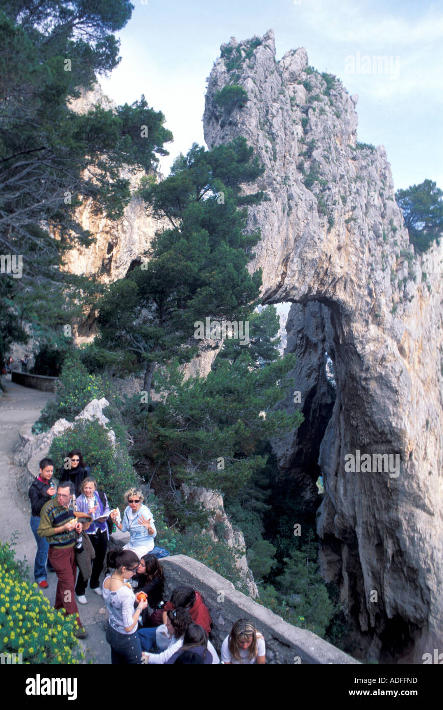 Natural arch capri hi-res stock photography and images - Alamy